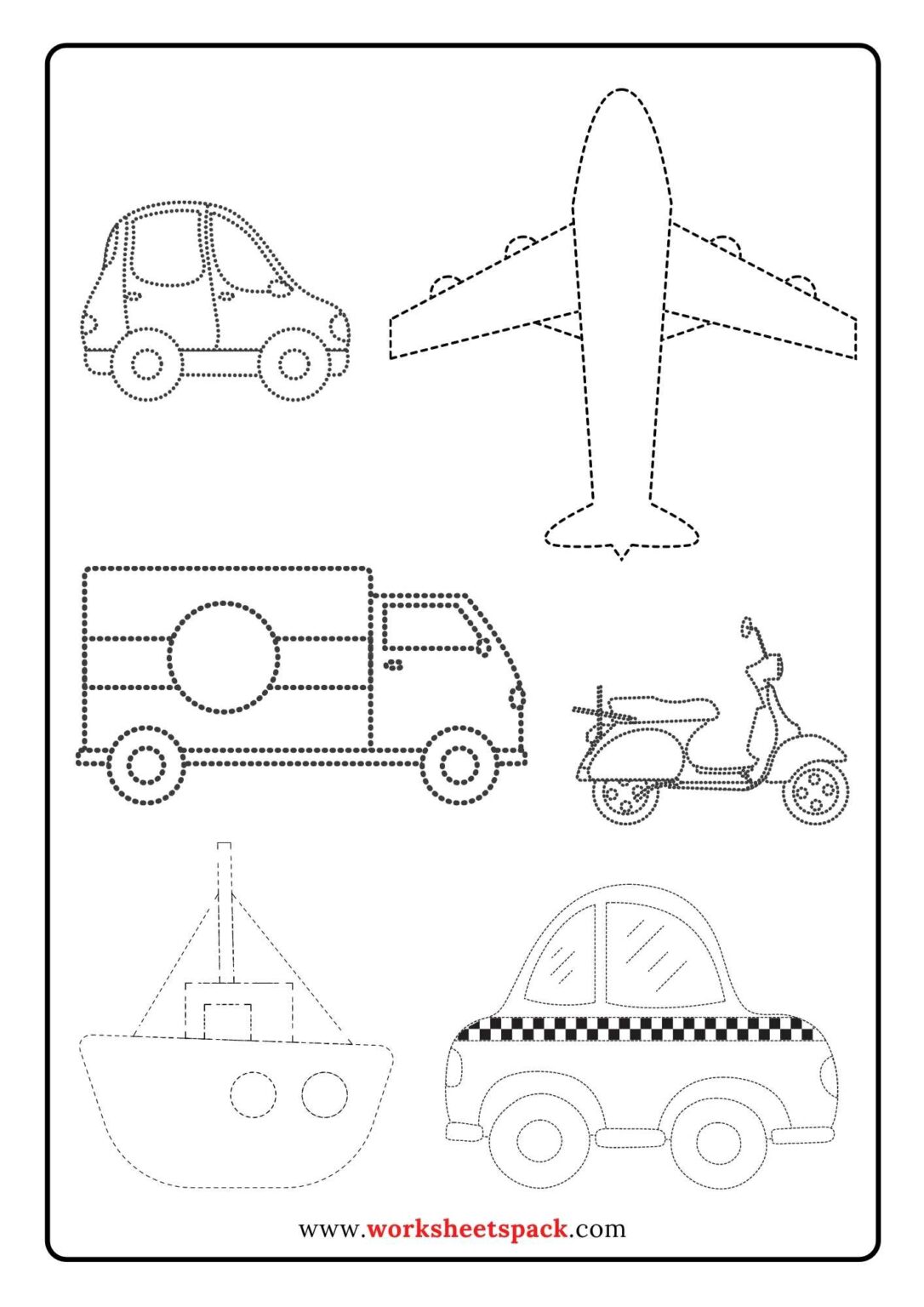 Preschool Worksheets PDF - worksheetspack