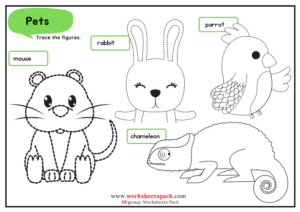 Pictures Tracing Free Objects Drawing Worksheets - worksheetspack