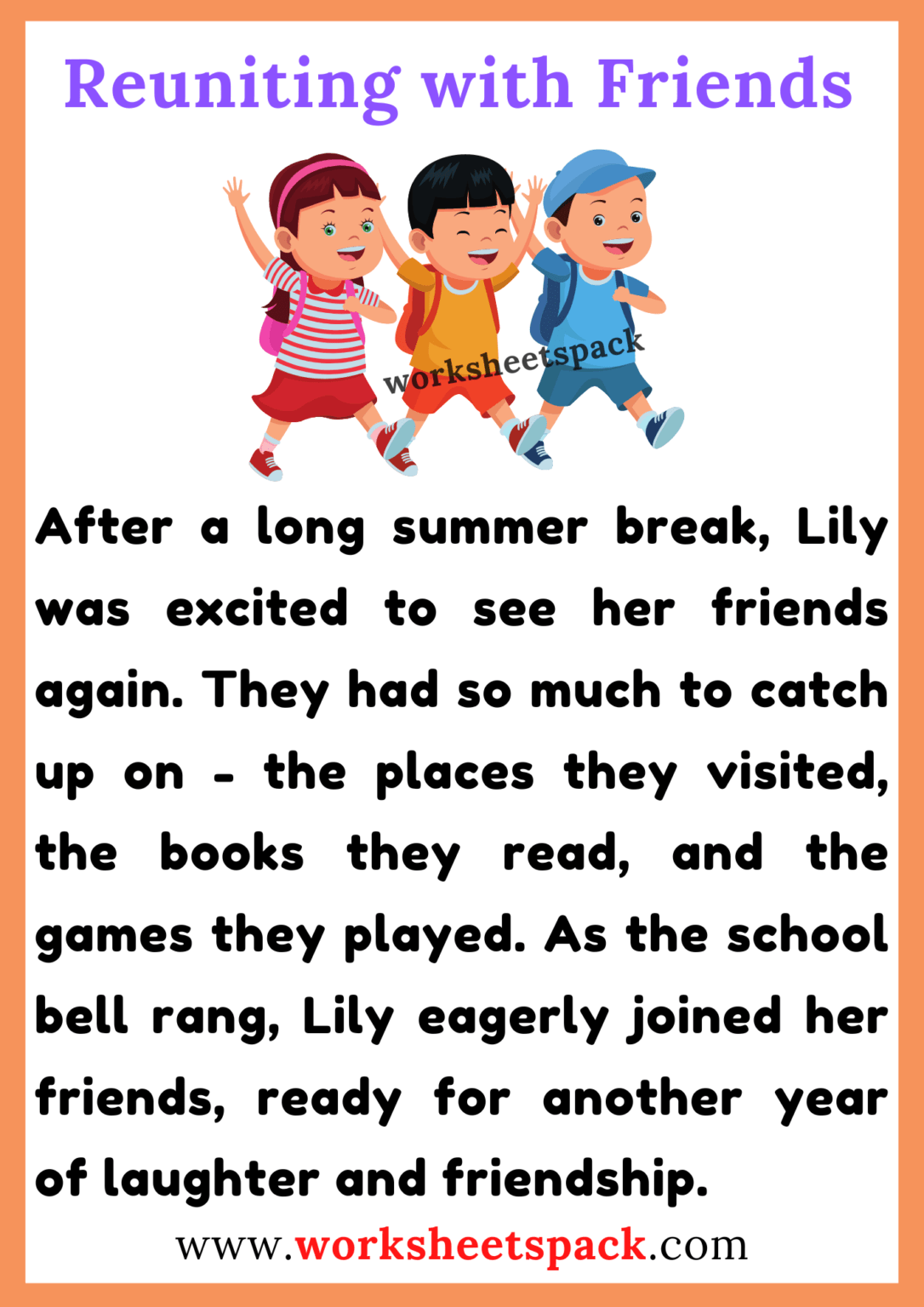 Grade 3 Reading Comprehension Worksheets - worksheetspack