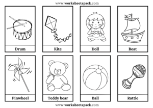 Free Printable Toys Flashcards - worksheetspack